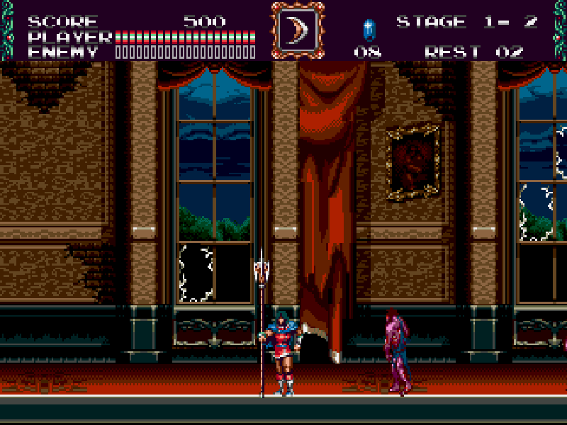 Castlevania: Bloodlines (Vampire Killer) Play online - PlayMiniGames