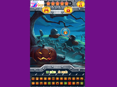 Halloween Hidden Pumpkin Play online - PlayMiniGames