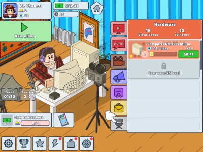 Idle Vlogger Simulator Play online - PlayMiniGames
