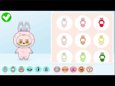 Labubu – Create Your Own Monster! Play online - PlayMiniGames